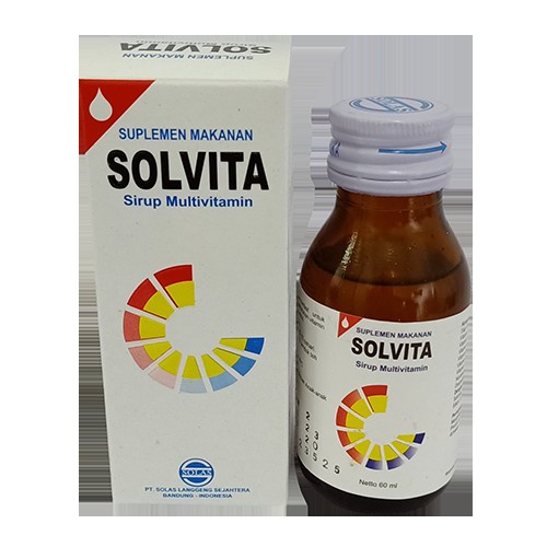 Jual Solvita Multivitamin Sirup 60 ML | Shopee Indonesia