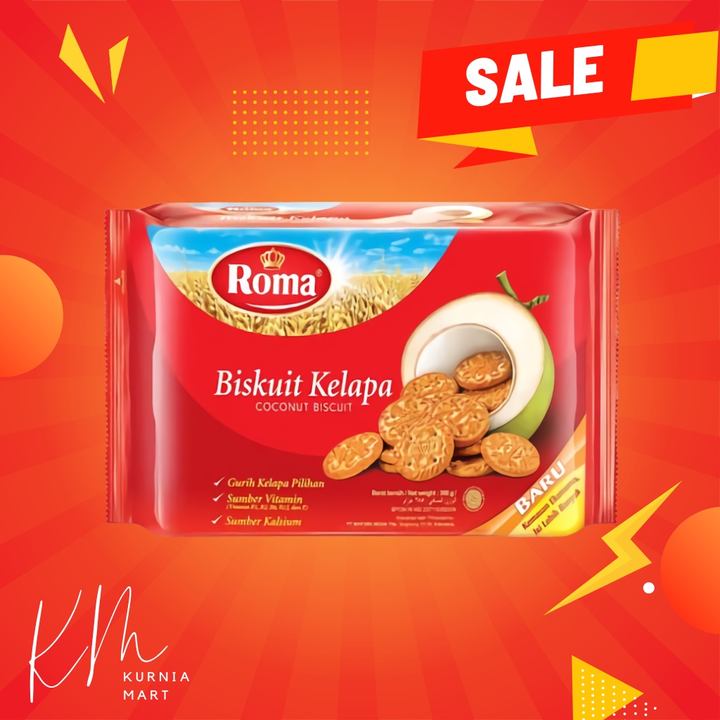 Jual Roma Biskuit Kelapa Besar 300 gr | Shopee Indonesia