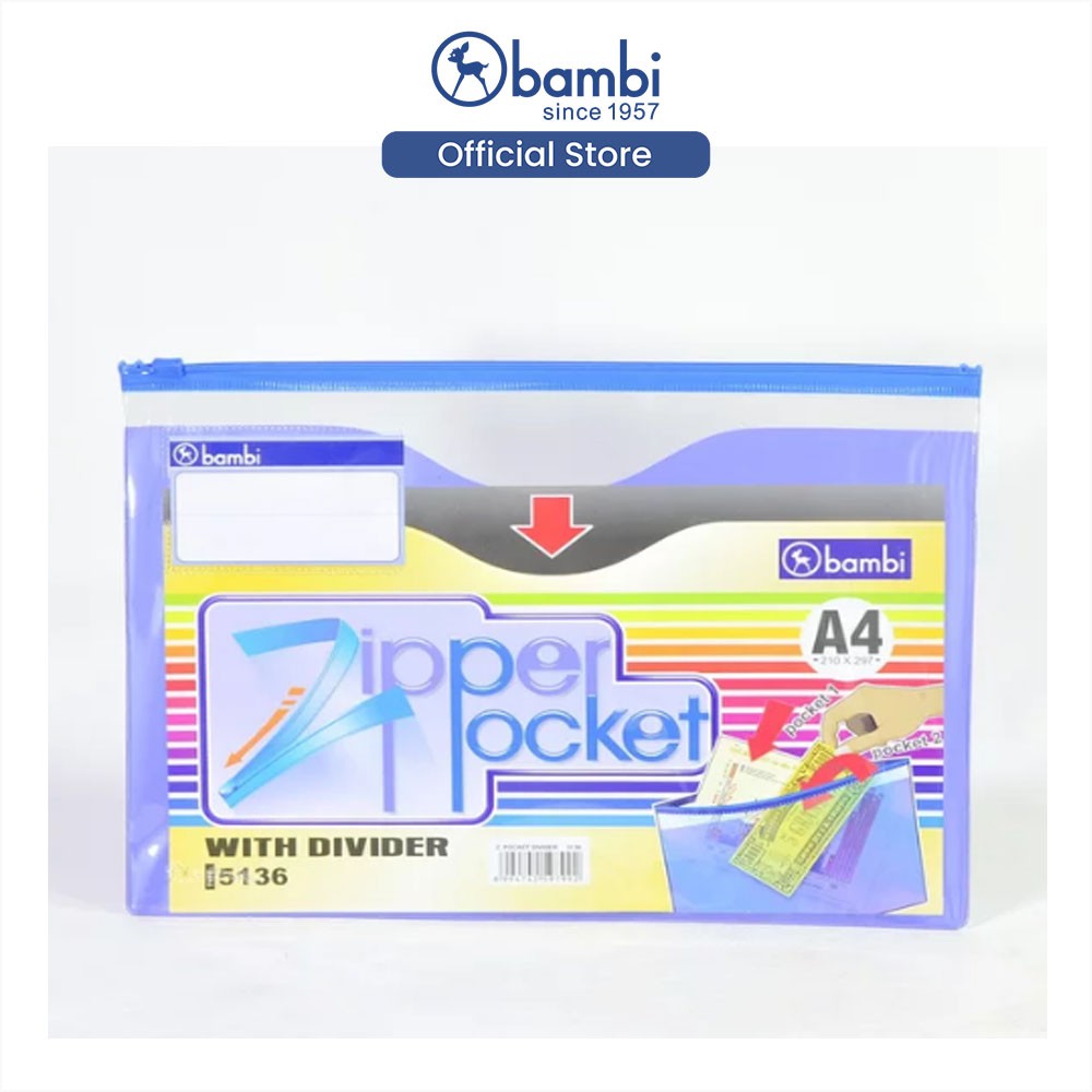 Jual Bambi Map Document Ukuran A4 Free PP Pocket / Map Lucu / Map ...