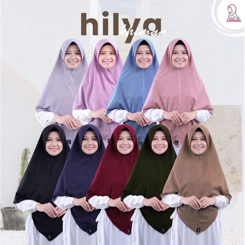 Jual [AZMEELA] HILYA KHIMAR - hijab Instant pet busa antem ...