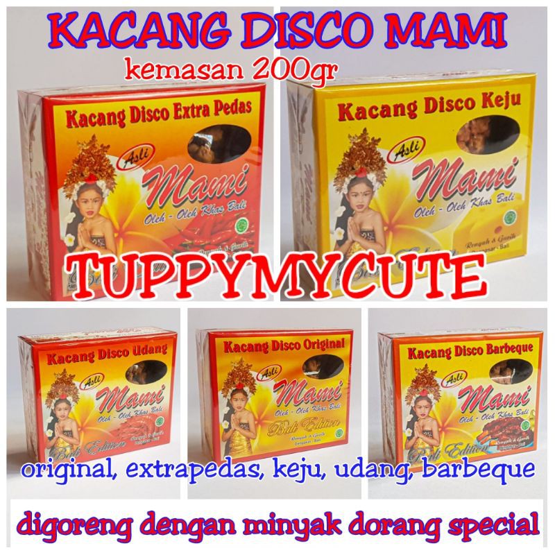 Jual KACANG DISCO MAMI 200GR KEMASAN DUS, KACANG MAMI, KACANG DISCO ...