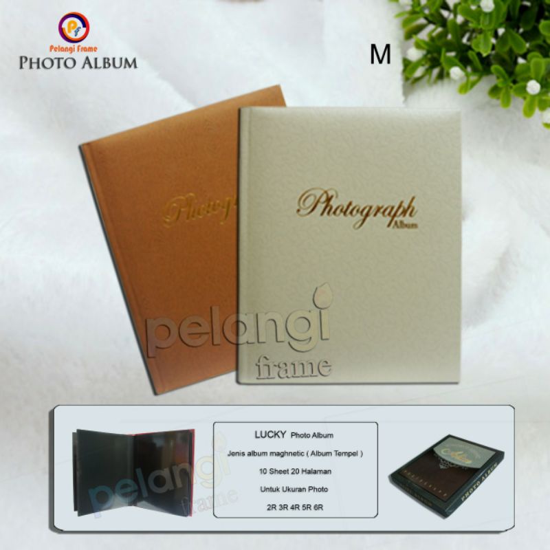 Jual Album foto magnetik 2r - 6r ( isi 10 sheet) | Shopee Indonesia
