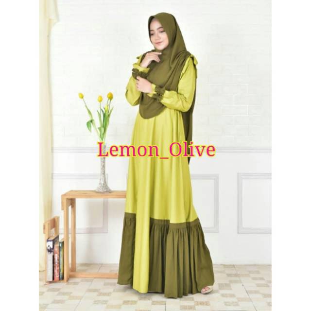 Jual Qinara set khimar | Shopee Indonesia