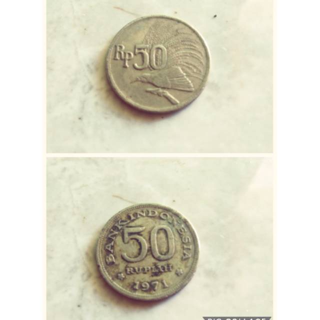 Jual uang koin 50 rupiah tahun 1971 | Shopee Indonesia