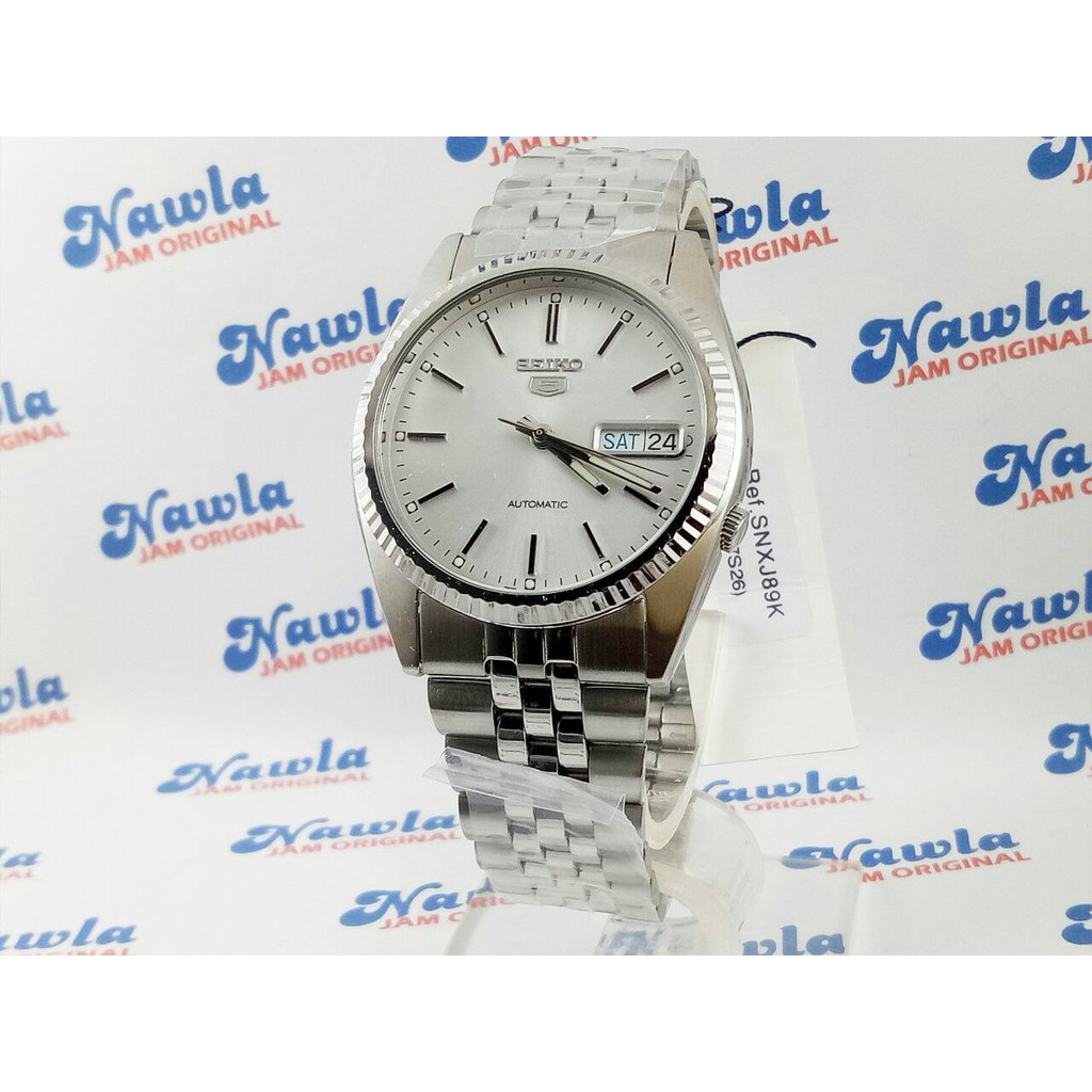 Jual Seiko 5 SNXJ89K1 Automatic Silver Dial - Jam Tangan Pria SNXJ89 ...