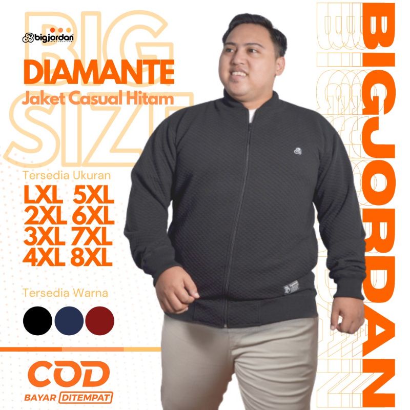 Jual jaket bomber comfy big size jumbo size 8xl 7xl 6xl 5xl 4xl 3xl ...
