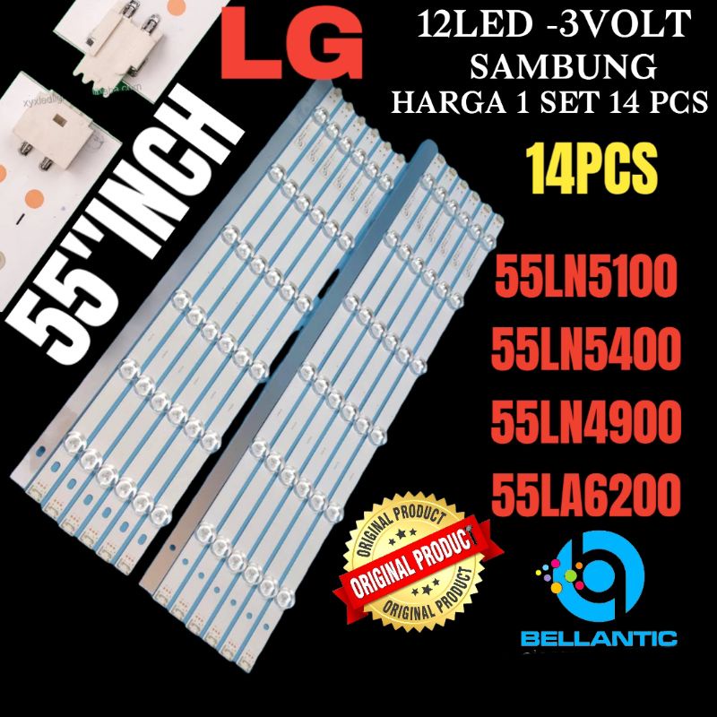 Jual BACKLIGHT TV LED LG 55INCH 3VOL 55LN5100-55LN4900-55LA6200 ...