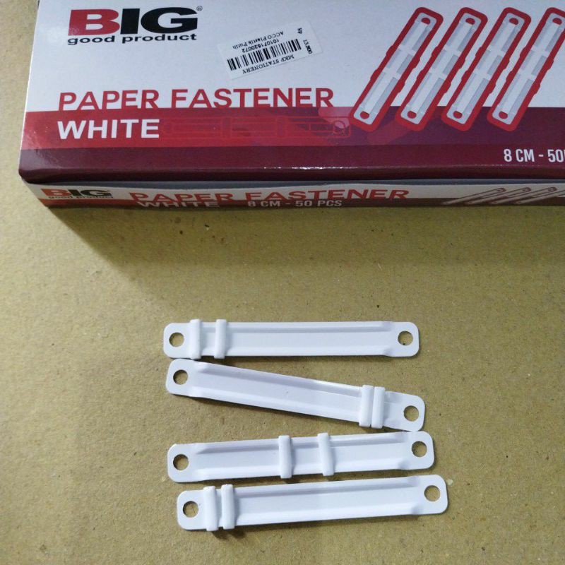 Jual paper fastener file / acco / aco / ako plastik BIG putih / berwarna | Shopee Indonesia