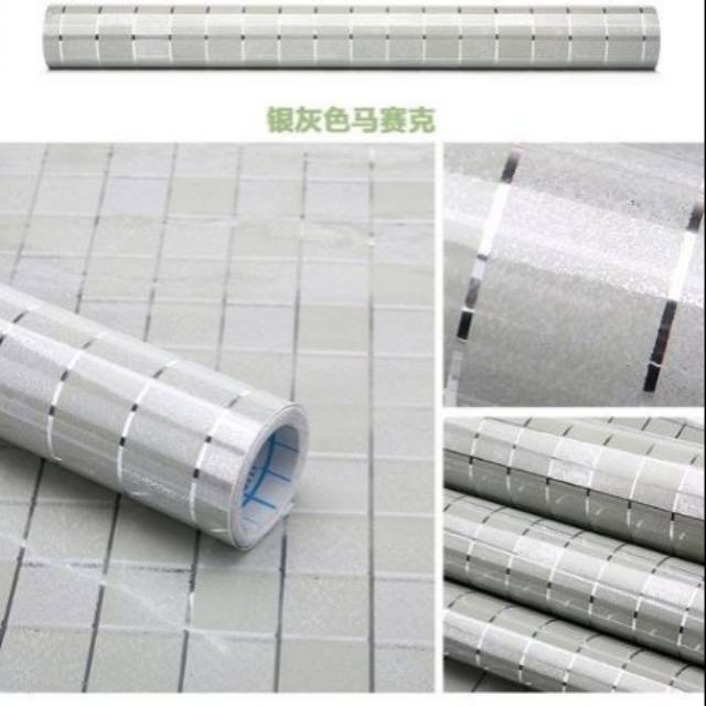 Jual Sticker dinding dapur abu2 | Shopee Indonesia