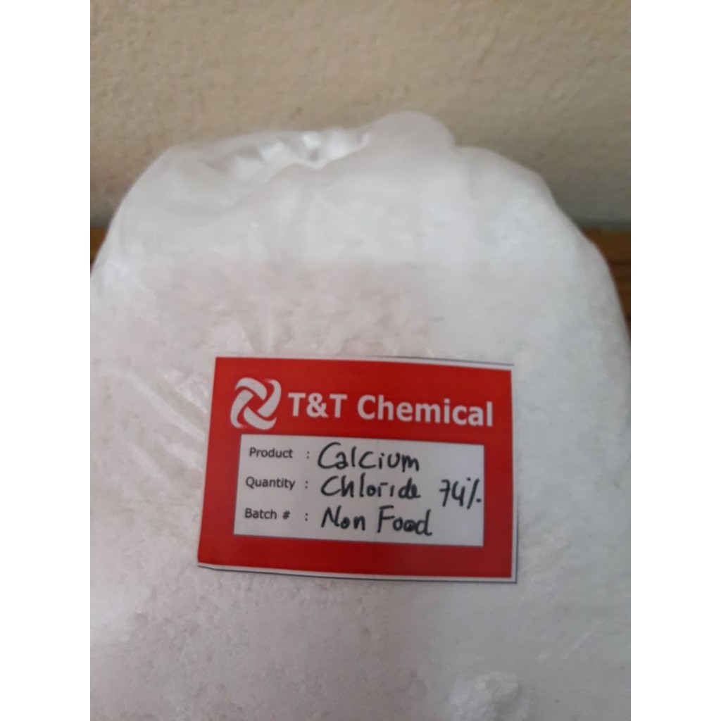 Jual Kalsium klorida Calcium chloride CaCl2 1kg | Shopee Indonesia