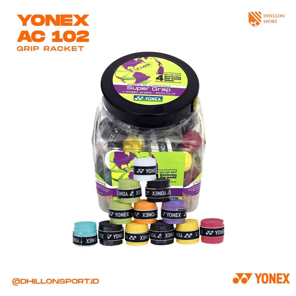 Jual Grip Yonex AC 102 Original Bulat Karet | Shopee Indonesia