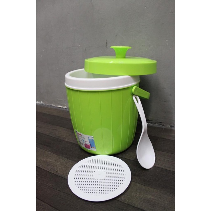 Jual RICE BUCKET ICE TEMPAT PENYIMPANAN NASI ES BATU BOX 8 LITER 8L L ...