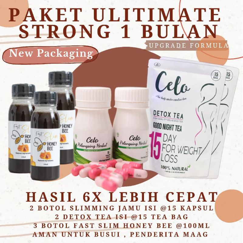 Jual PAKET CELO ULTIMATE STRONG (1BULAN ) | Shopee Indonesia