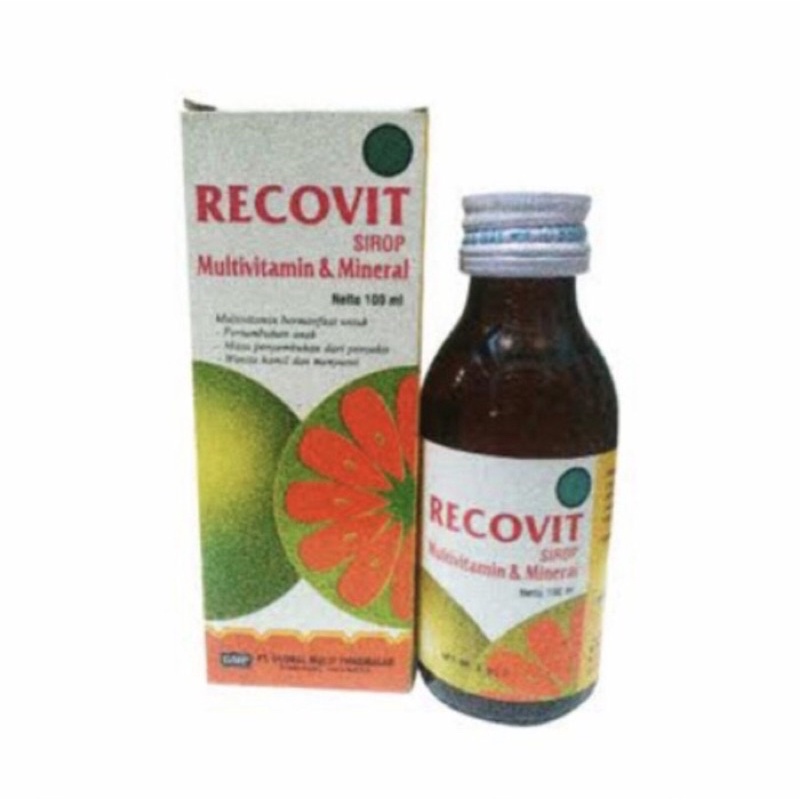 Jual Recovit sirup 100 ml ( multivitamin anak lengkap harga ekonomis ...