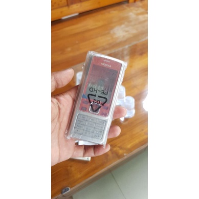 Jual casing nokia 6300 tulang keypad tombol fulset lengkap warna merah ...