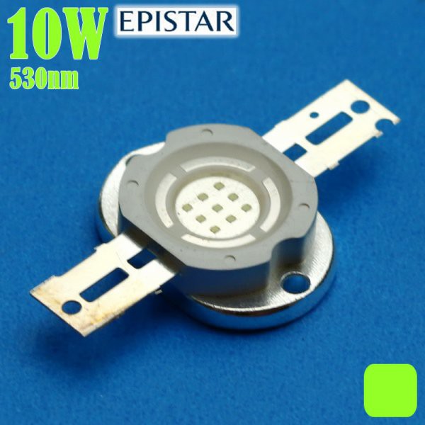 Jual Led HPL 10 Watt Hijau Green 530NM 600Lm Epistar Led | Shopee Indonesia
