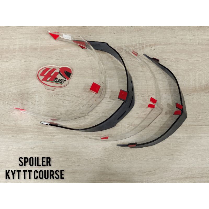 Jual Spoiler KYT TT Course asesoris helm kyt tt course variasi | Shopee ...