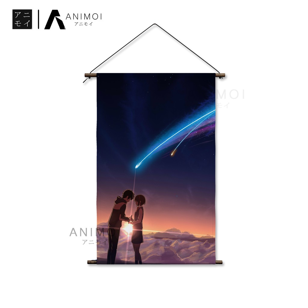 Jual Poster Gantung Anime | Kimi no na wa | Your Name | Mitsuha ...