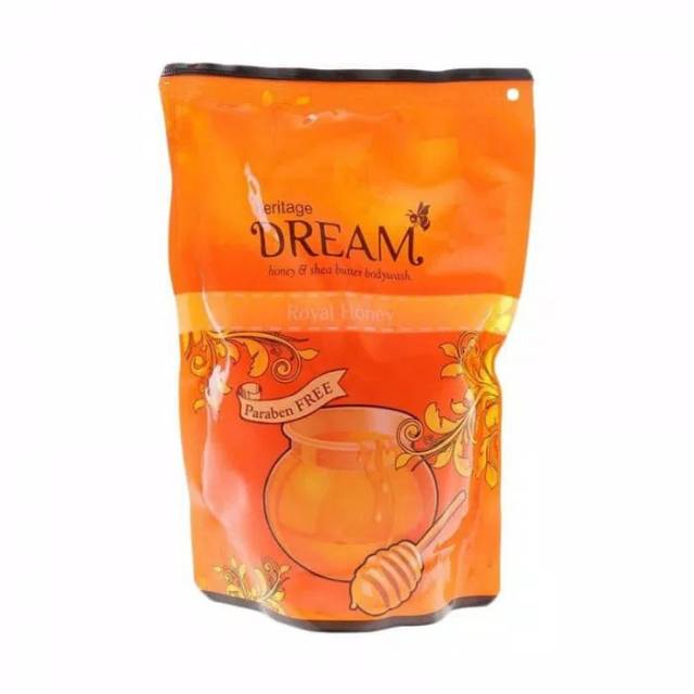Jual Heritage dream 450ml royal honey shea butter body wash 450 ml ...