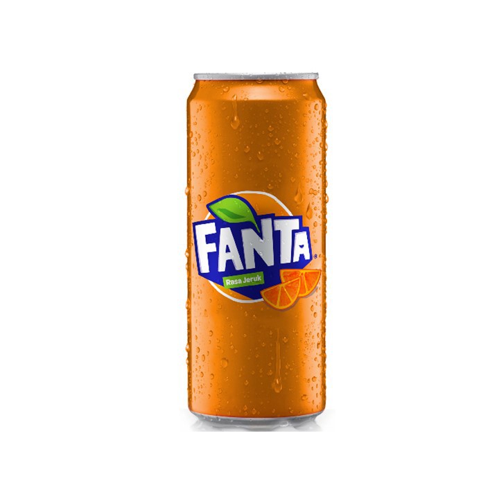 Jual Fanta Orange Sleek Can 330 mL | Shopee Indonesia