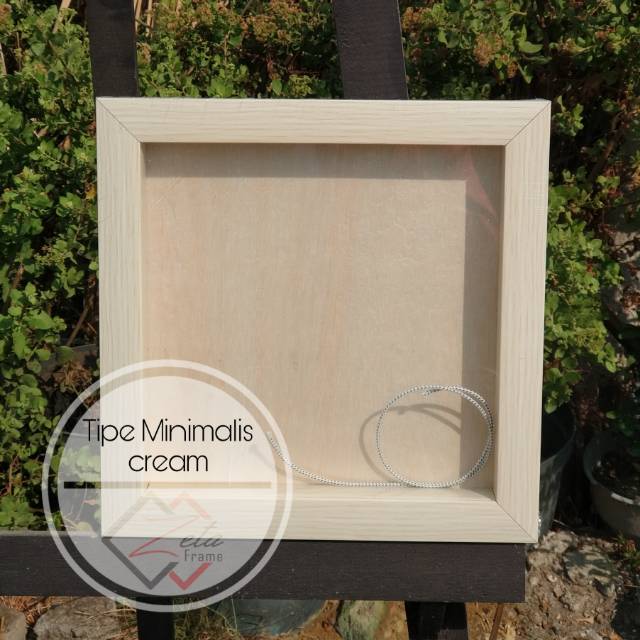 Jual Tipe CO3 cream - Pigura scrapframe - 3D minimalis - pigura mahar ...