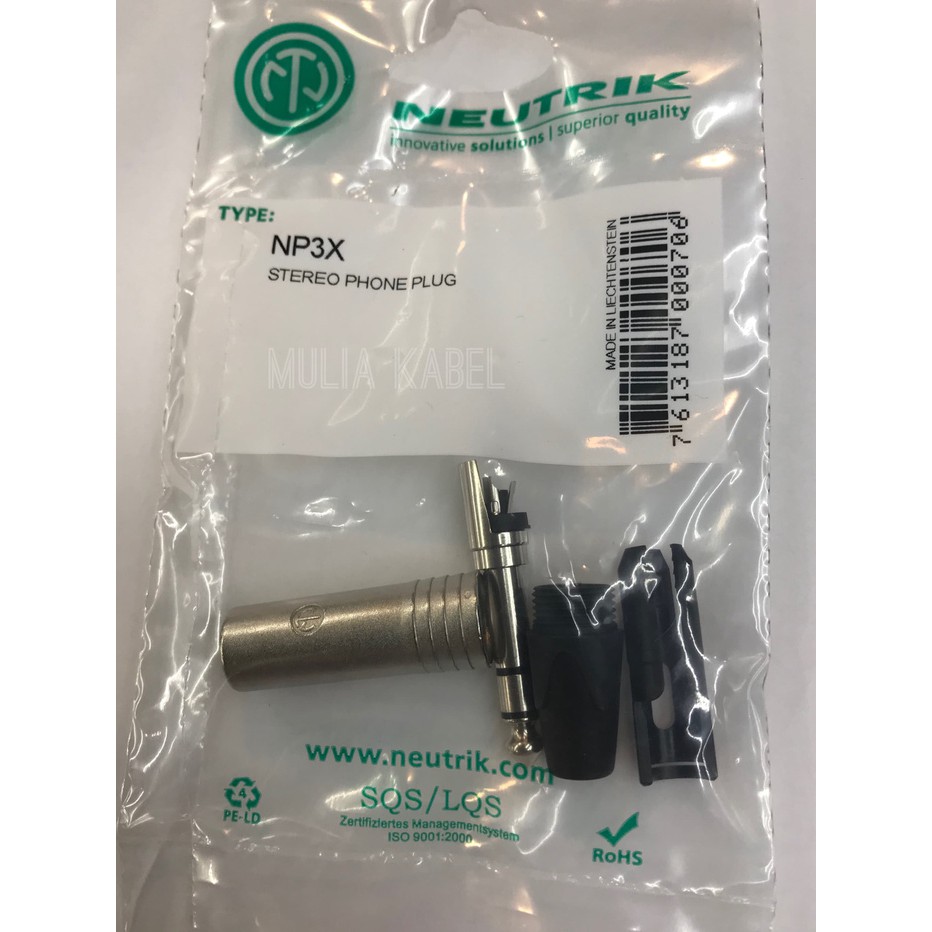 Jual Jack Jek akay Neutrik NP3X Akai Stereo original | Shopee Indonesia