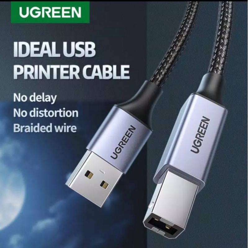 Jual Ugreen 10351 Kabel Printer / Scanner Usb 2.0 Male to Usb Type B ...