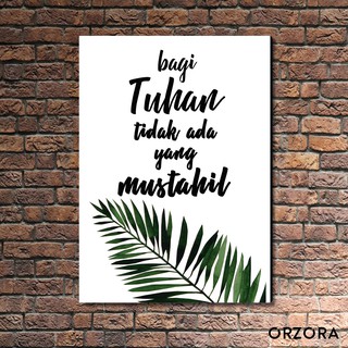Jual Poster Rohani Kristen / Dekorasi Rumah / Poster Inspirasi (A0238 ...