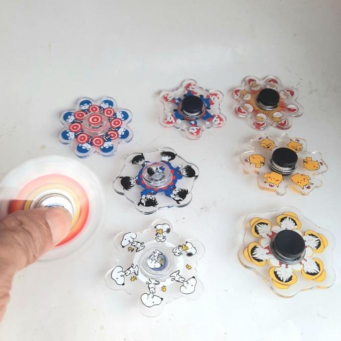 Jual Fidget Spinner/Gasing Stress Relieve Karakter Hero Kartun Anak ...