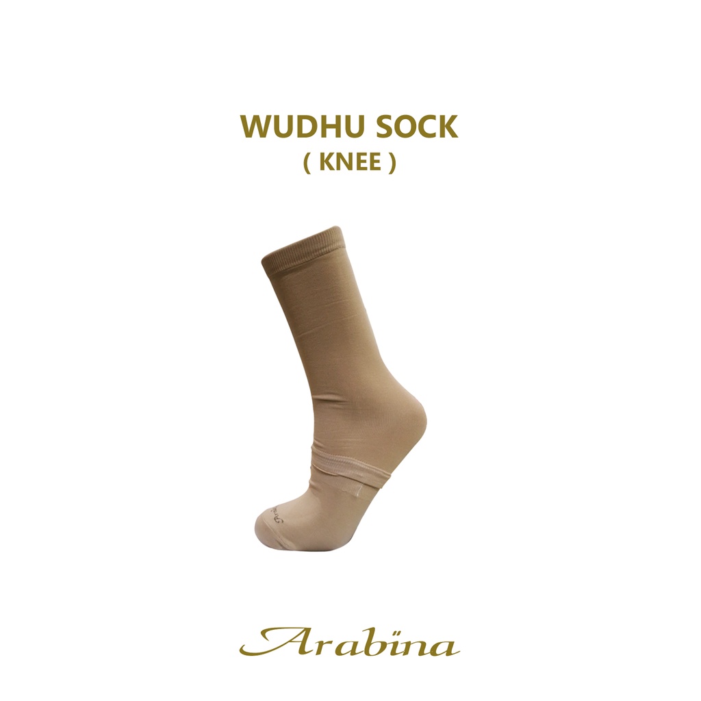 Jual ARABINA Woman Sock Moslem Wudhu Sebetis - Kaos Kaki Wanita Muslim ...