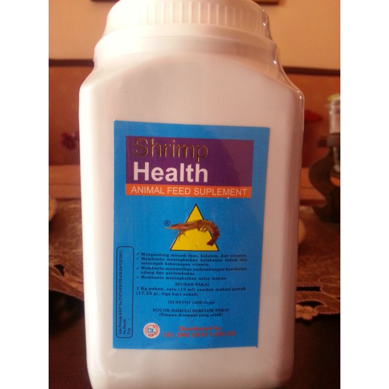 Jual SHRIMP HEALTH Campuran Pakan Multivitamin Minyak Ikan Omega3 Untuk ...