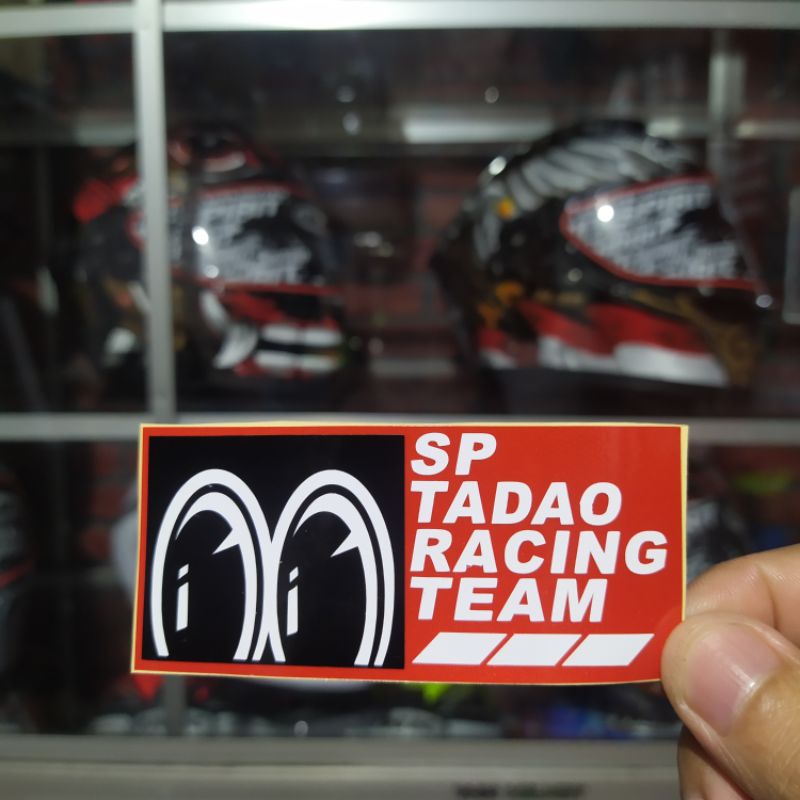 Jual sticker sp tadao racing sticker sp tadao sticker knalpot sp tadao ...