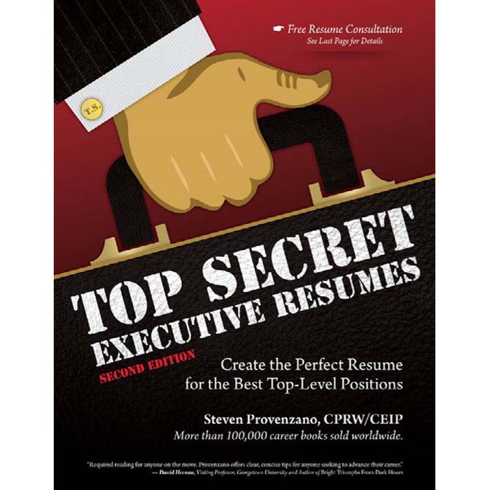 Jual Buku Top Secret Executive Resumes: Create the Perfect Resume ...