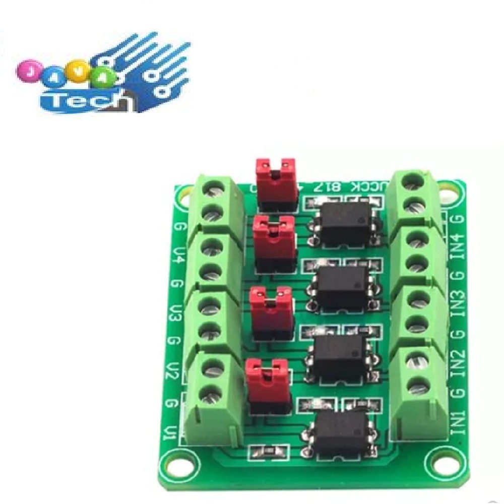 Jual Modul PC817 Optocoupler 4 Channel Konverter Isolation Adapte ...