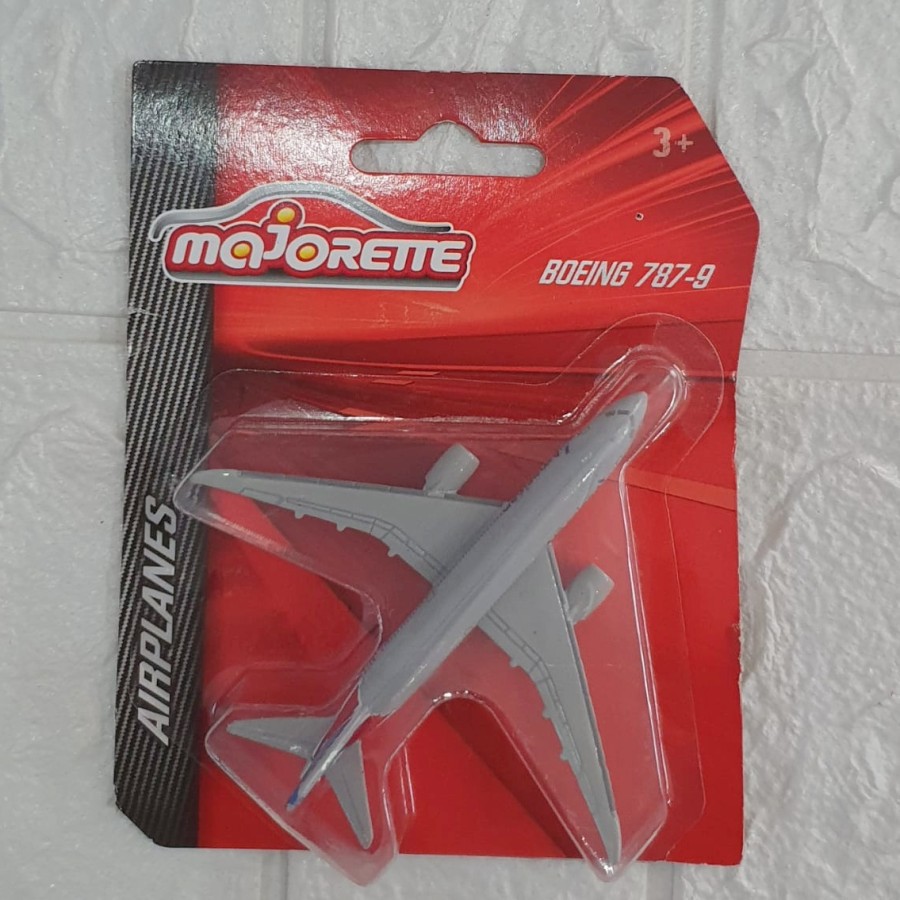 Jual Majorette Airplanes pesawat America Boeing 787-9 grey metal ...