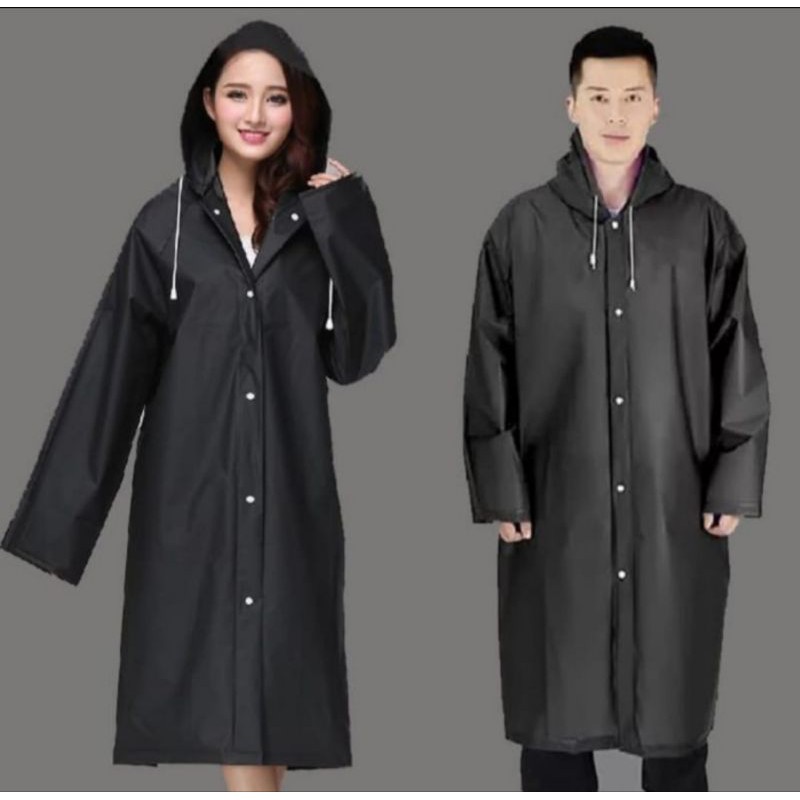 Jual Mantel Jas Hujan Hitam Terusan Proyek Mantel Jas Hujan Security ...