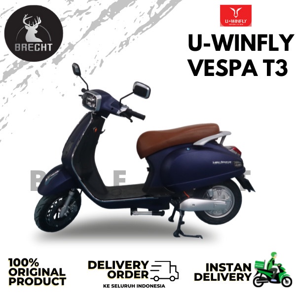 Jual Sepeda Motor Listrik Vespa UWINFLY T3 , T3s & T3 Pro / T3S Pro Scooter Matic Original ...