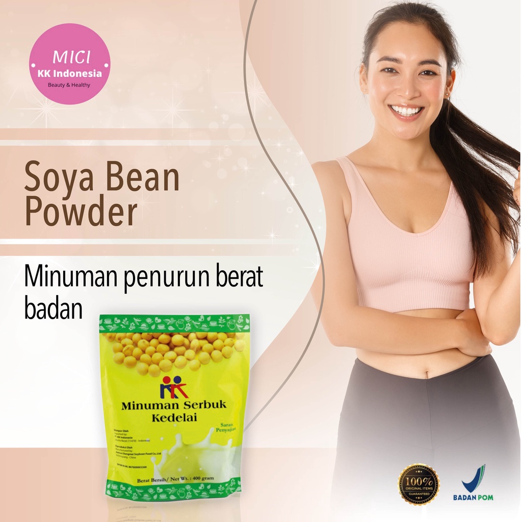 Jual Minuman Serbuk Kedelai Soya Bean Powder Protein Bebas Kolestrol ...