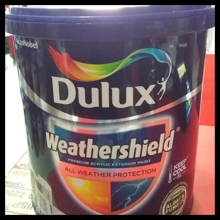 Jual Cat Luar Dulux Weathershield Platinum Grey Kemasan 2,5 Liter ...