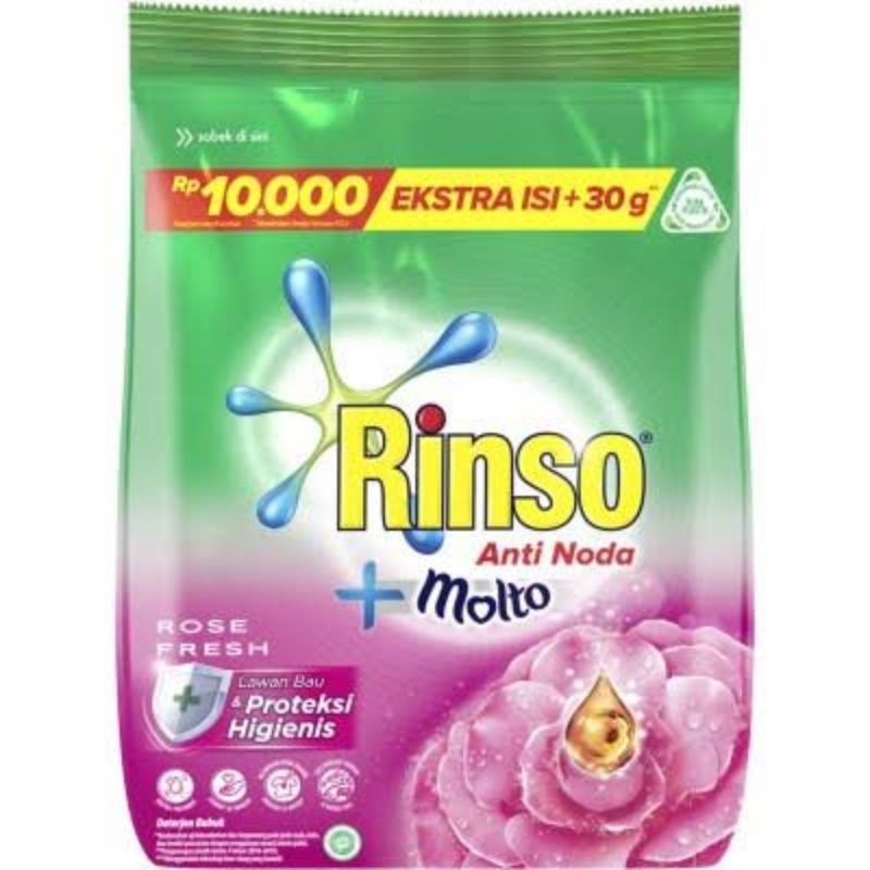 Jual RINSO MOLTO DETERGENT 400g | Shopee Indonesia