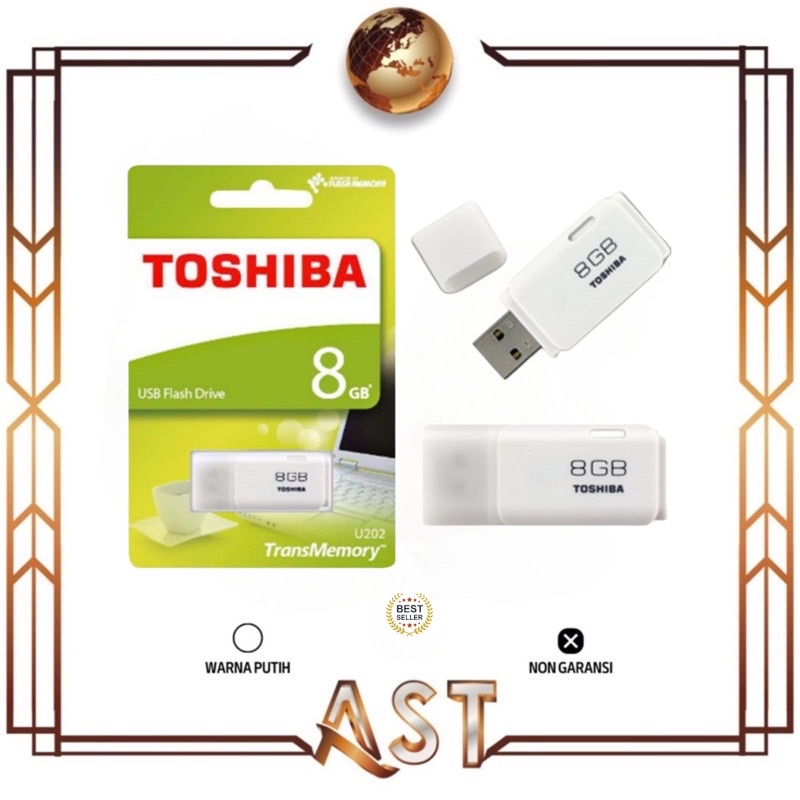 Jual Flashdisk Toshiba 8GB FD Laptop Komputer 8 GB | Shopee Indonesia