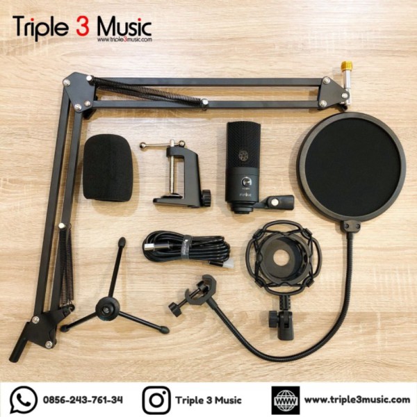Jual Harga Turun FIFINE 669 Bundle podcasting pack for streaming ...