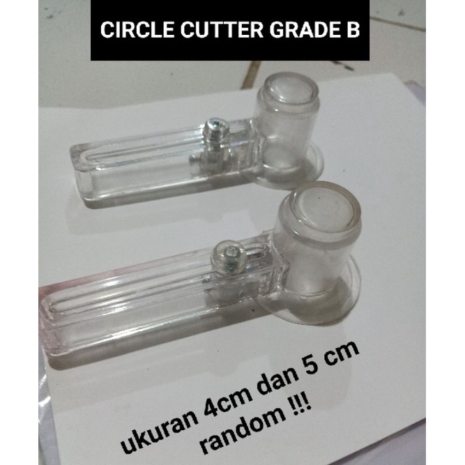 Jual CIRCLE CUTTER 5 CM & 4 cm RANDOM GRADE B | Shopee Indonesia