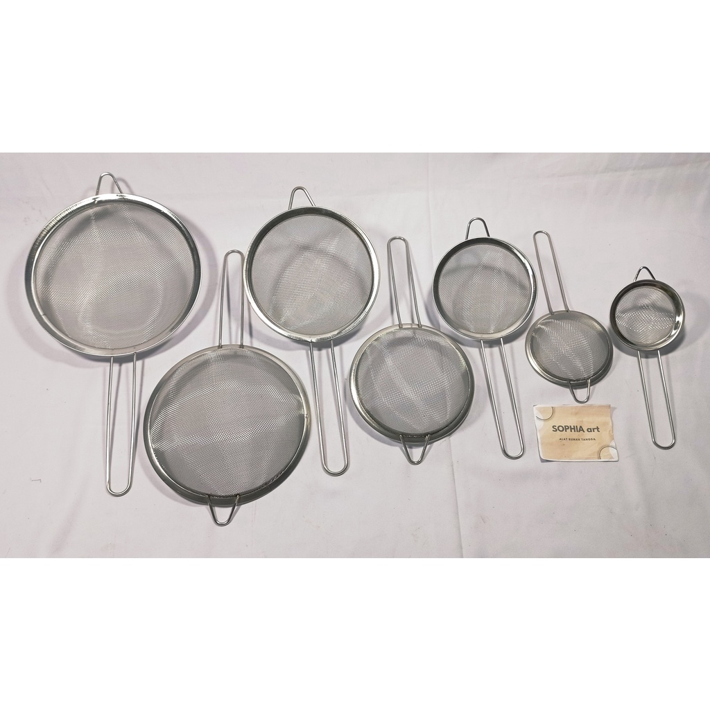 Jual saringan ayakan stainless penyaring tepung gula santan kelapa ...