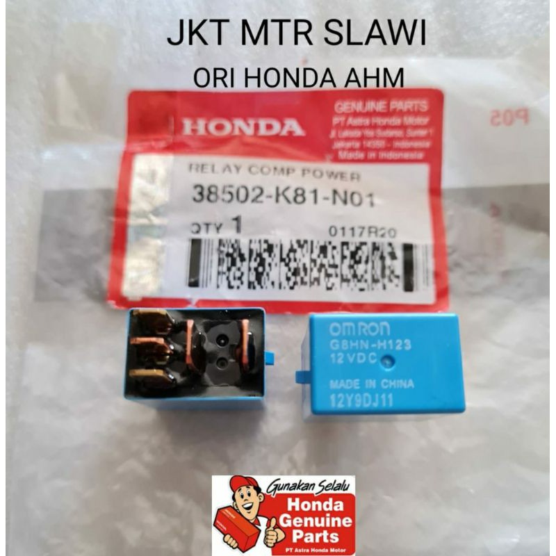 Jual 38502-K81-N01 relay comp beat f1 esp beat pop, beat eco, beat ...