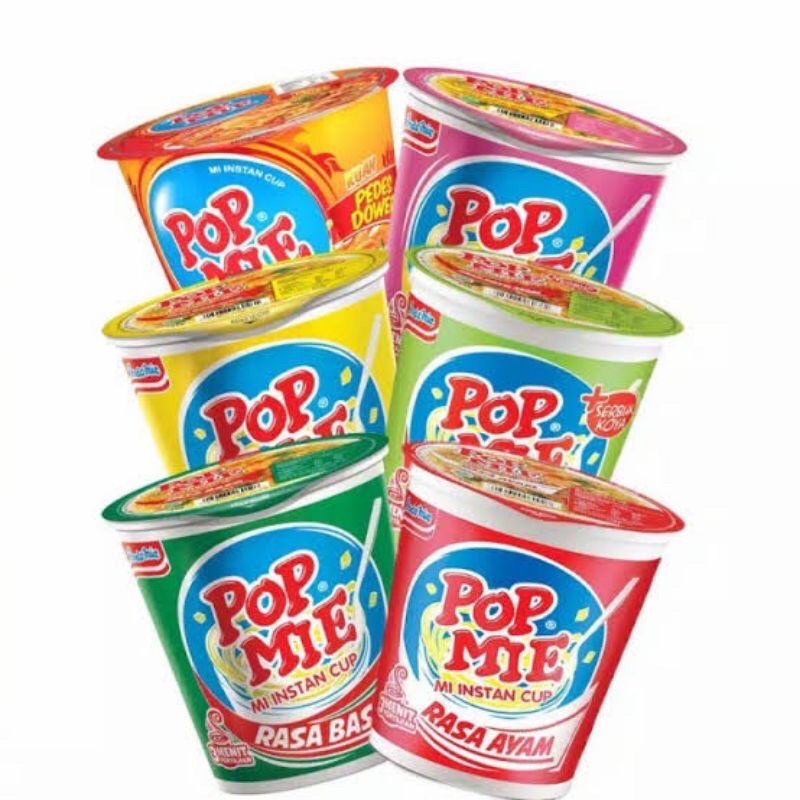 Jual POP MIE Popmie Kuah Instant Noodle Cup | Shopee Indonesia