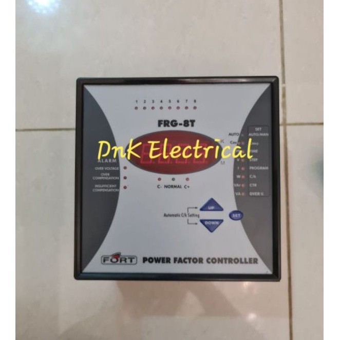 Jual Power Factor Controller Regulator PFR 8 Step FORT FRG-8T | Shopee ...