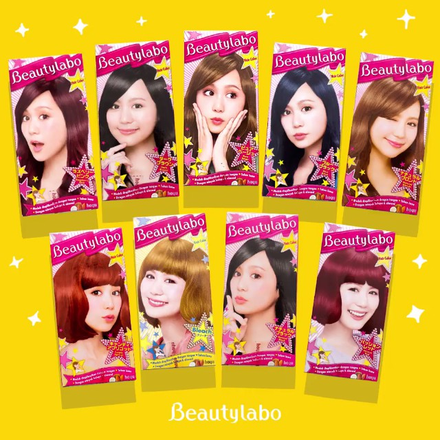 Jual Pewarna Semir Rambut BEAUTY LABO Beautylabo Hair Color Pewarna ...