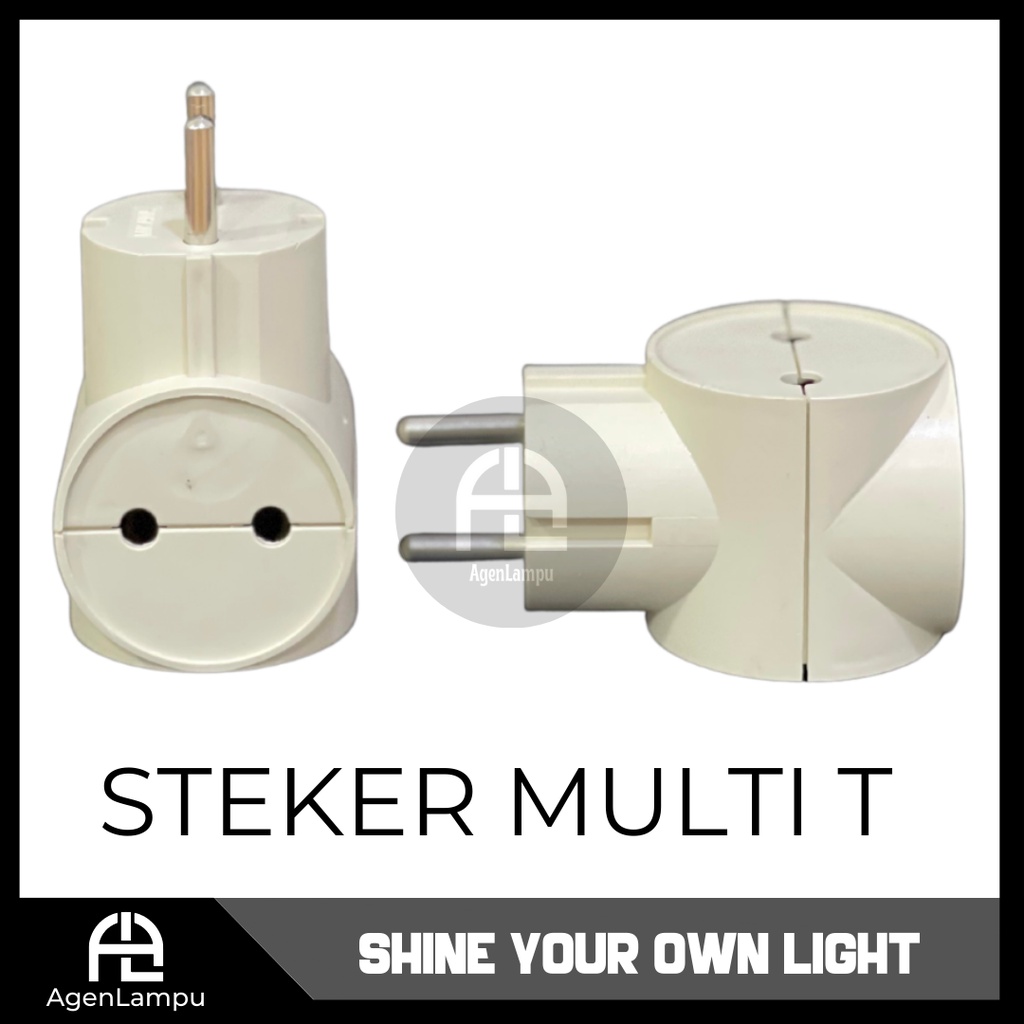 Jual Steker / Colokan Multi T 3 Cabang | Shopee Indonesia