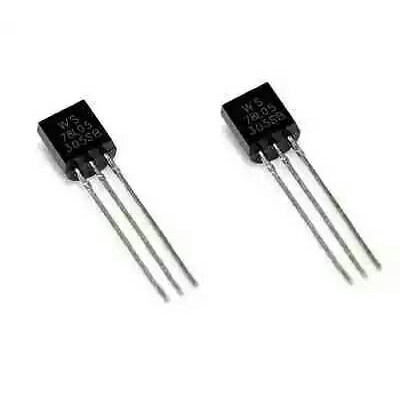 Jual 7805 78L05 TO-92 5V Linier Voltage Regulator tegangan 5.0V 0.1A 100mA | Shopee Indonesia